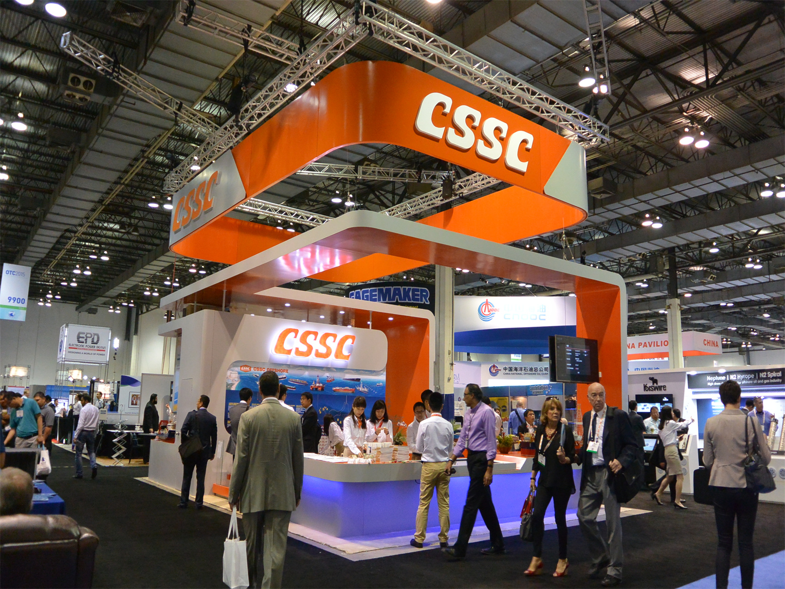 YooWoo Packaging 20 X 40 CosmoProf Custom Exhibits TrueBlue Exhibits